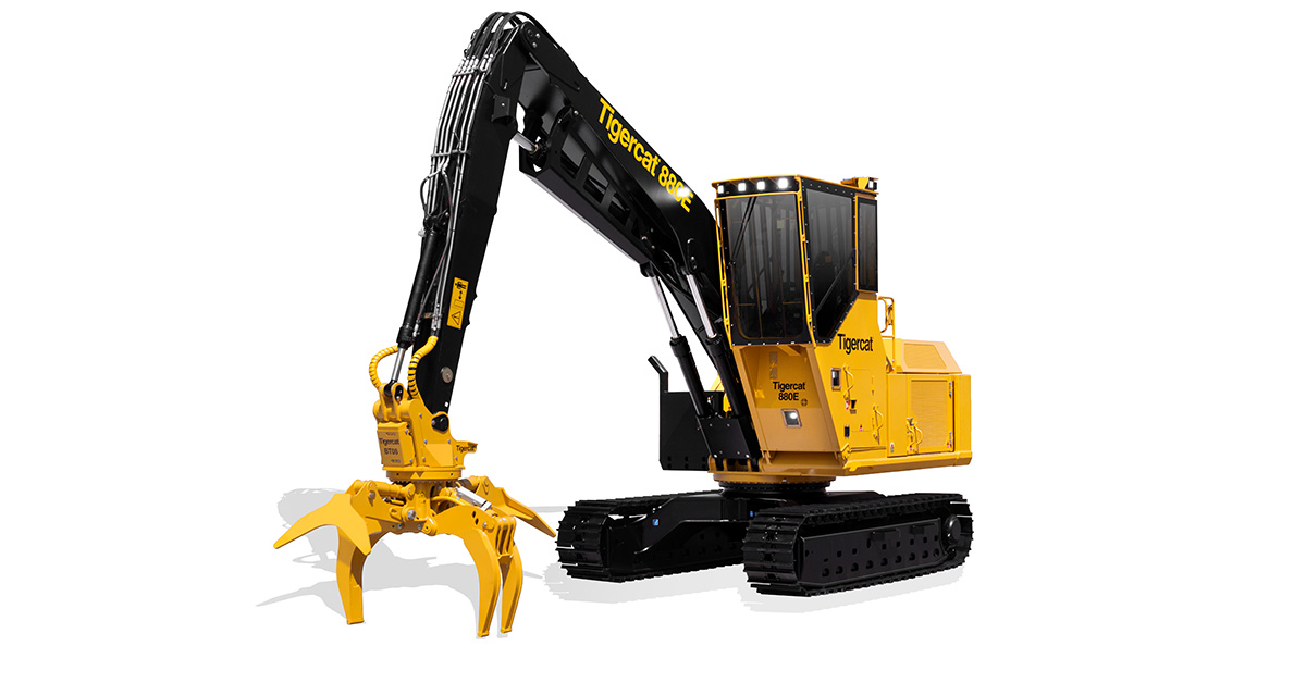 Tigercat Releases 880E Logger | Supply Post - Canada's #1 Heavy Construction Equipment ...